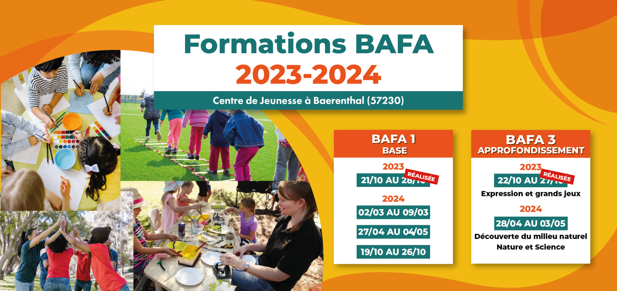 BAFA – Fédération des MJC d'Alsace